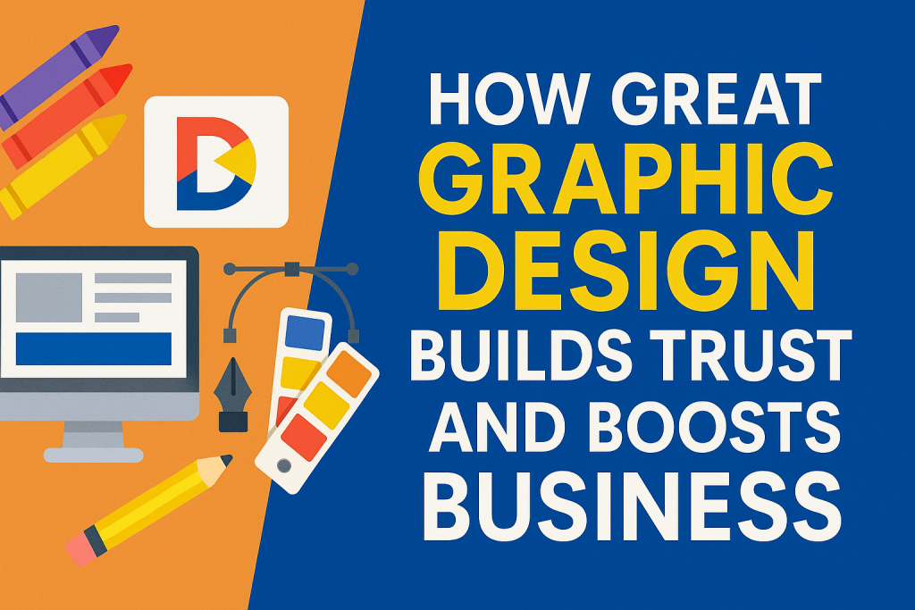 How Great Graphic Design Builds Trust & Boosts Business